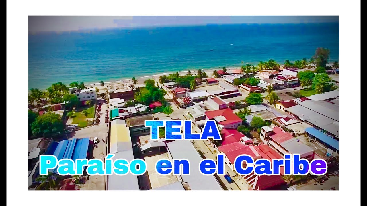 Así son las playas de TELA, en Honduras - YouTube