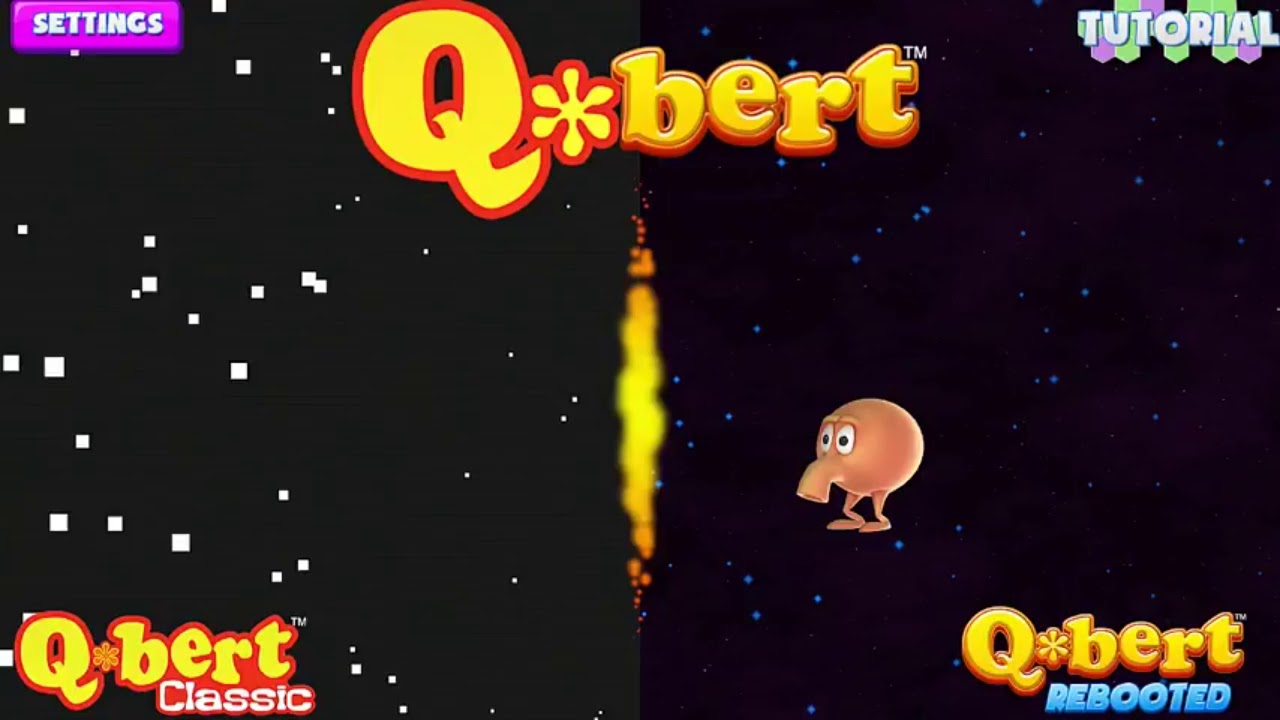 Main Theme Qbert Rebooted Title Screen(Long Version) - YouTube