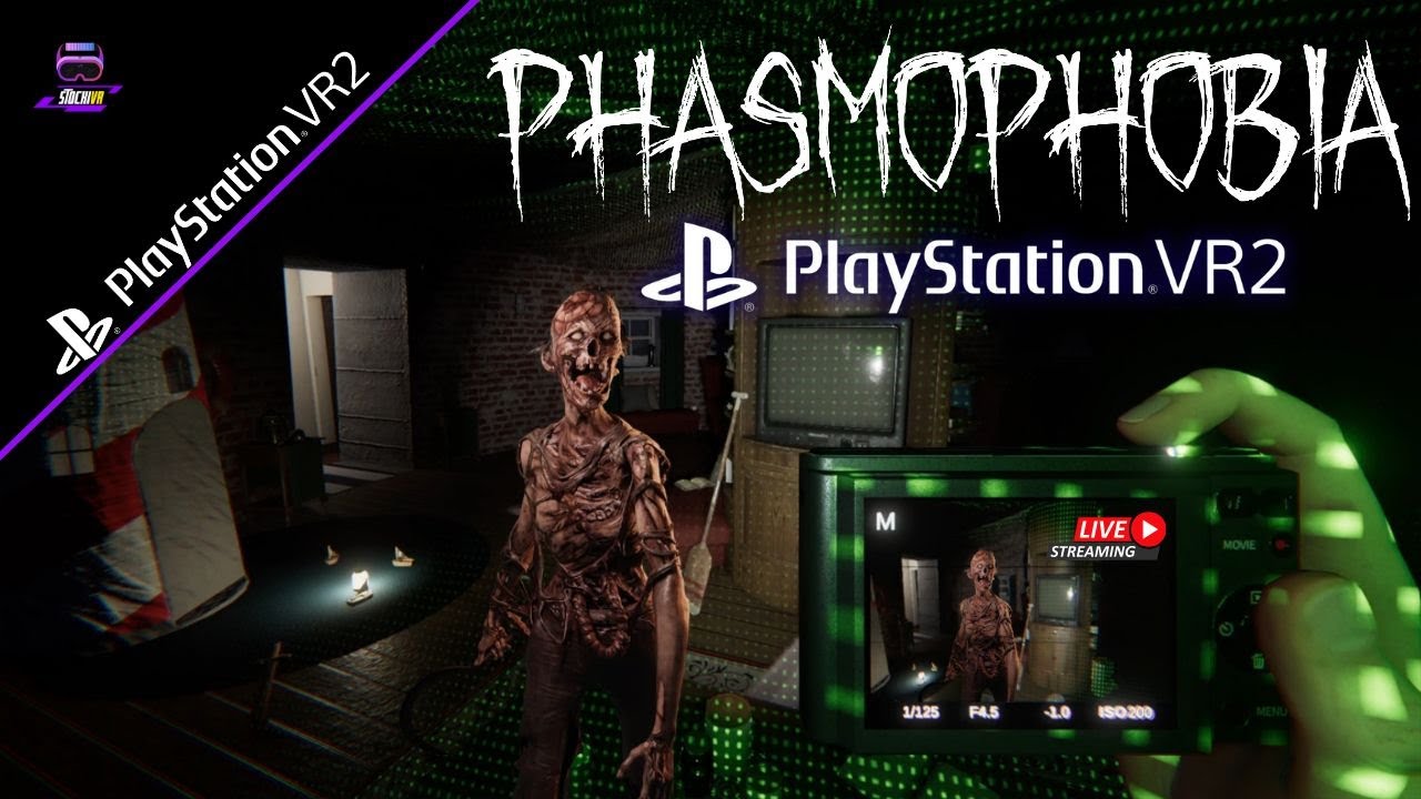 Phasmophobia Console Edition - LIVE auf der PS VR2 / Playstation VR2 - YouTube