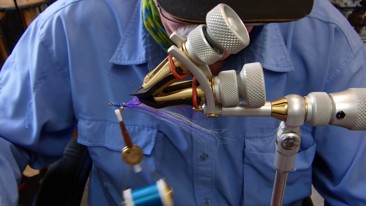 Tyinga streamline Fly Fur Clouser for Coho off the beach - YouTube