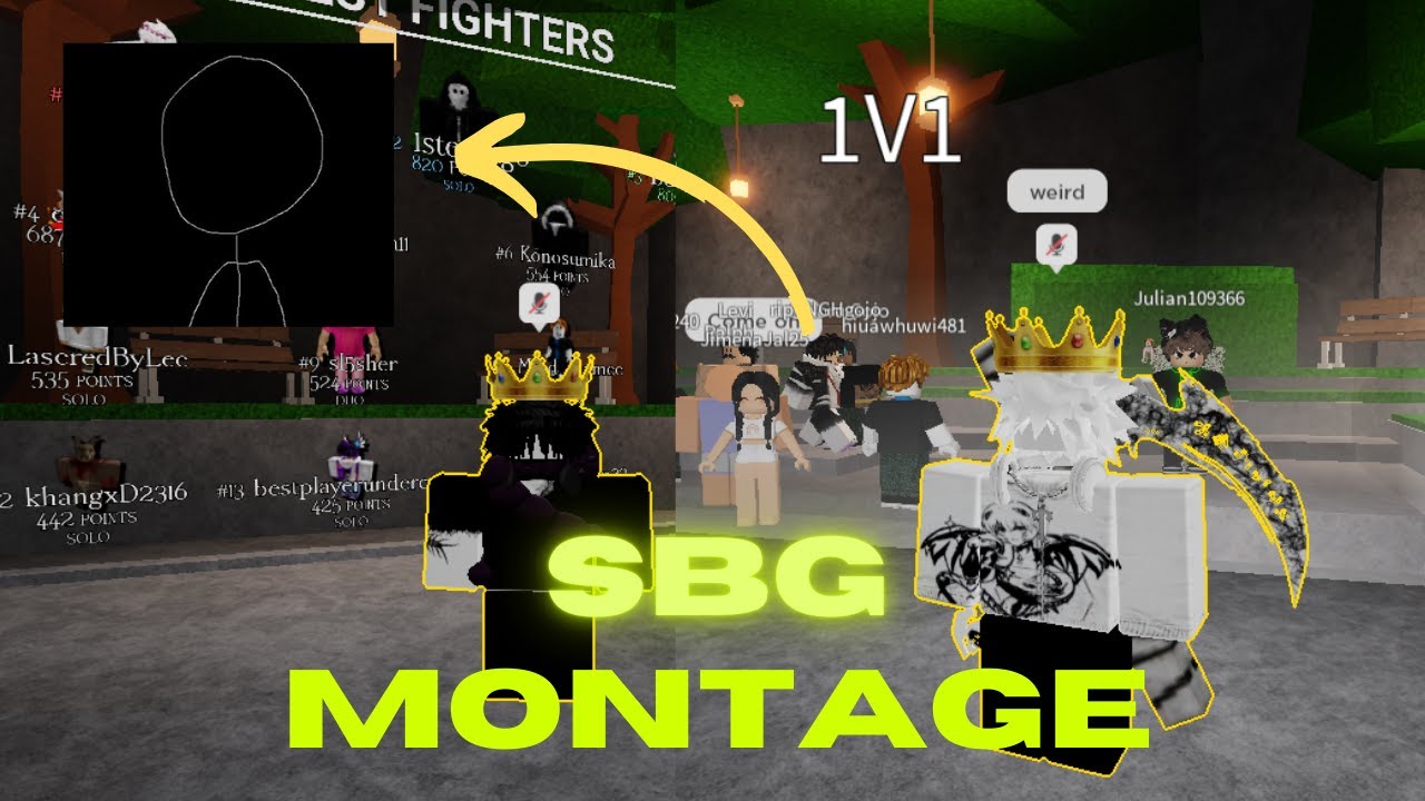SBG MONTAGE | blitz #1 #thestrongestbattlegrounds #tsb #roblox # ...