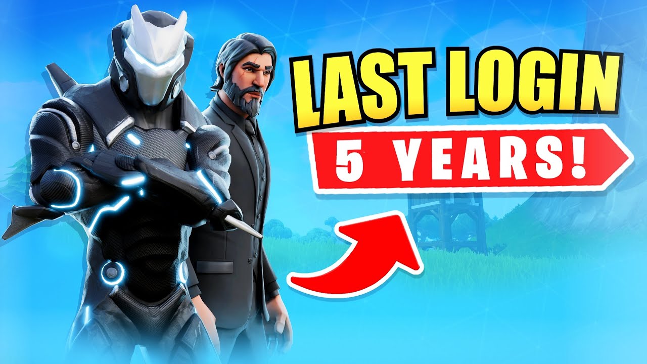LOGGING INTO FORTNITE 5 YEARS LATER - YouTube