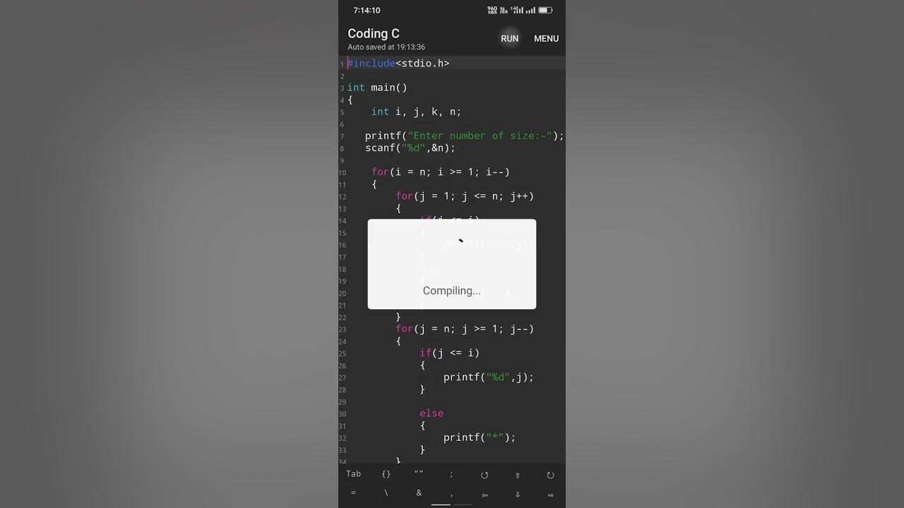 Number Pattern Program C Programming Shorts Coding Youtube 6307