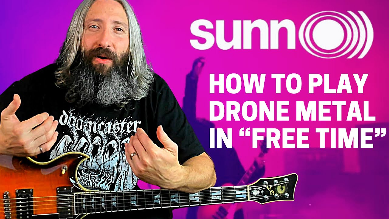 Sunn O))) Drone Metal Guitar Lesson - Aghartha - YouTube