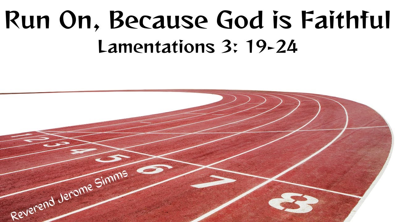 Sunday Church Service: "Run On, Because God is Faithful" - YouTube