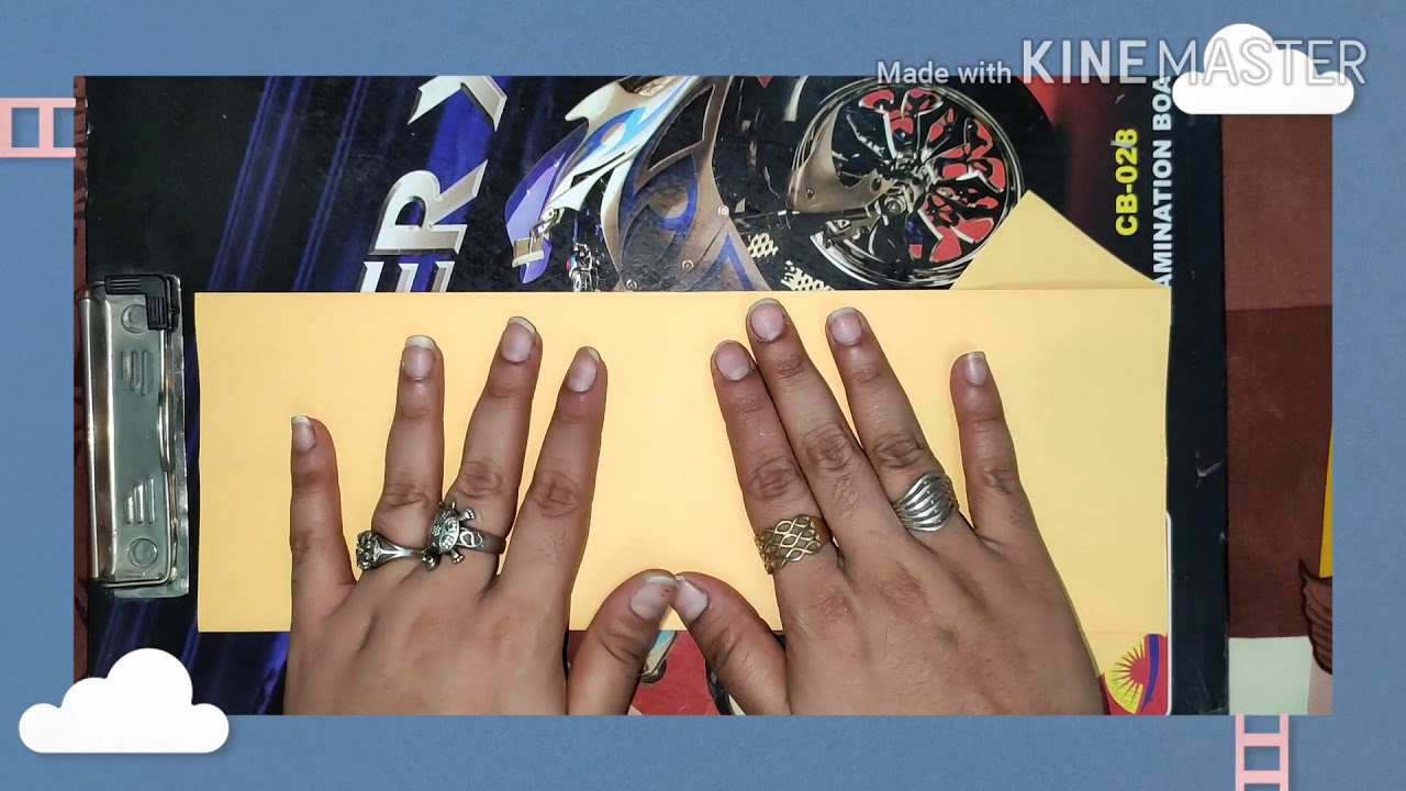 Class-2 {Paper Craft Activity ( L-4 of EVS )} - YouTube