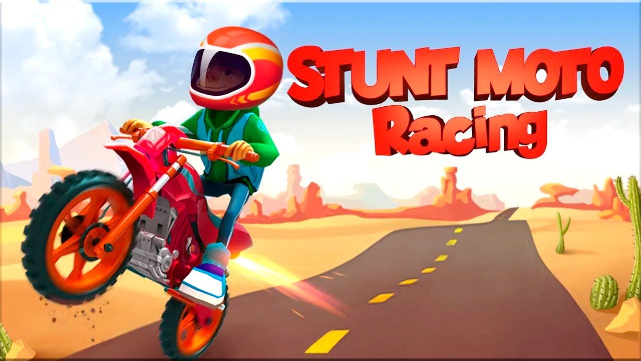 Stunt Moto Racing - Gameplay Android game - Moto Racing game - YouTube