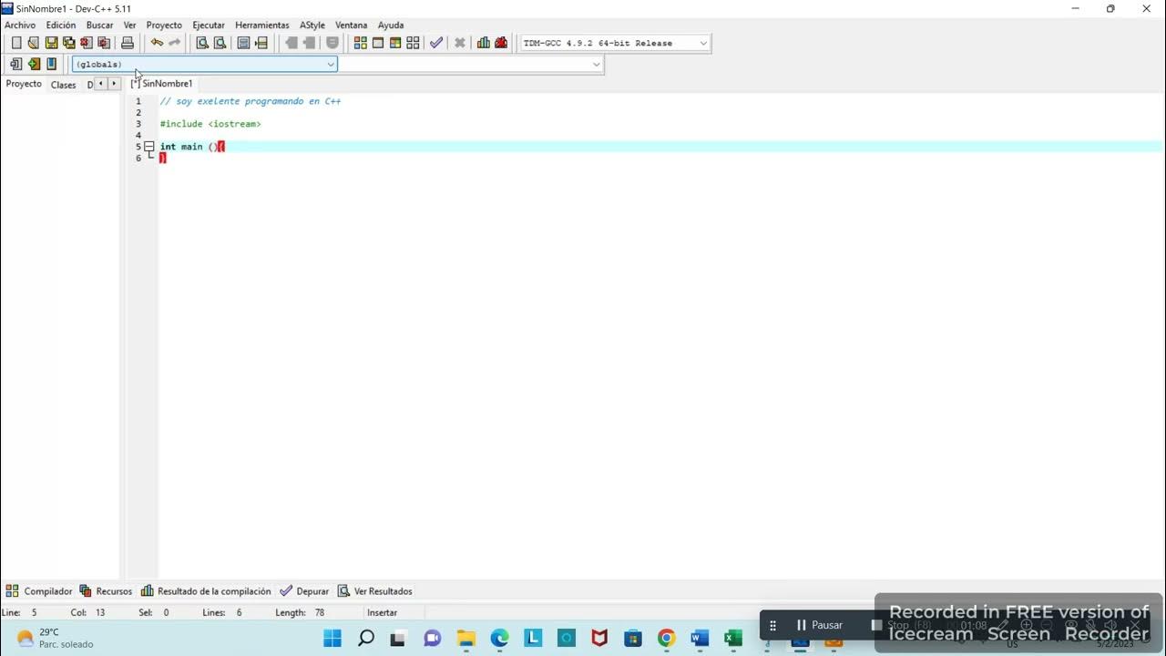 soy excelente programando en c++ - YouTube
