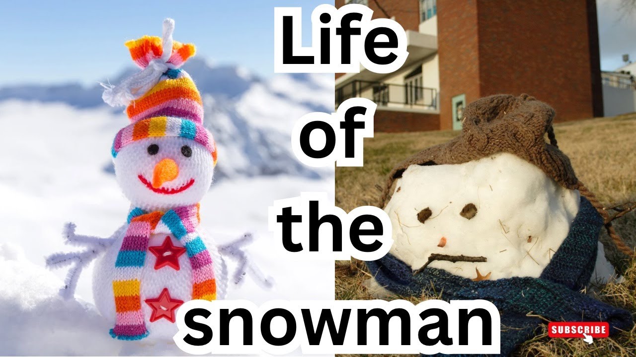 "The Life Cycle of a Snowman: From Joyful Creation to Bittersweet ...