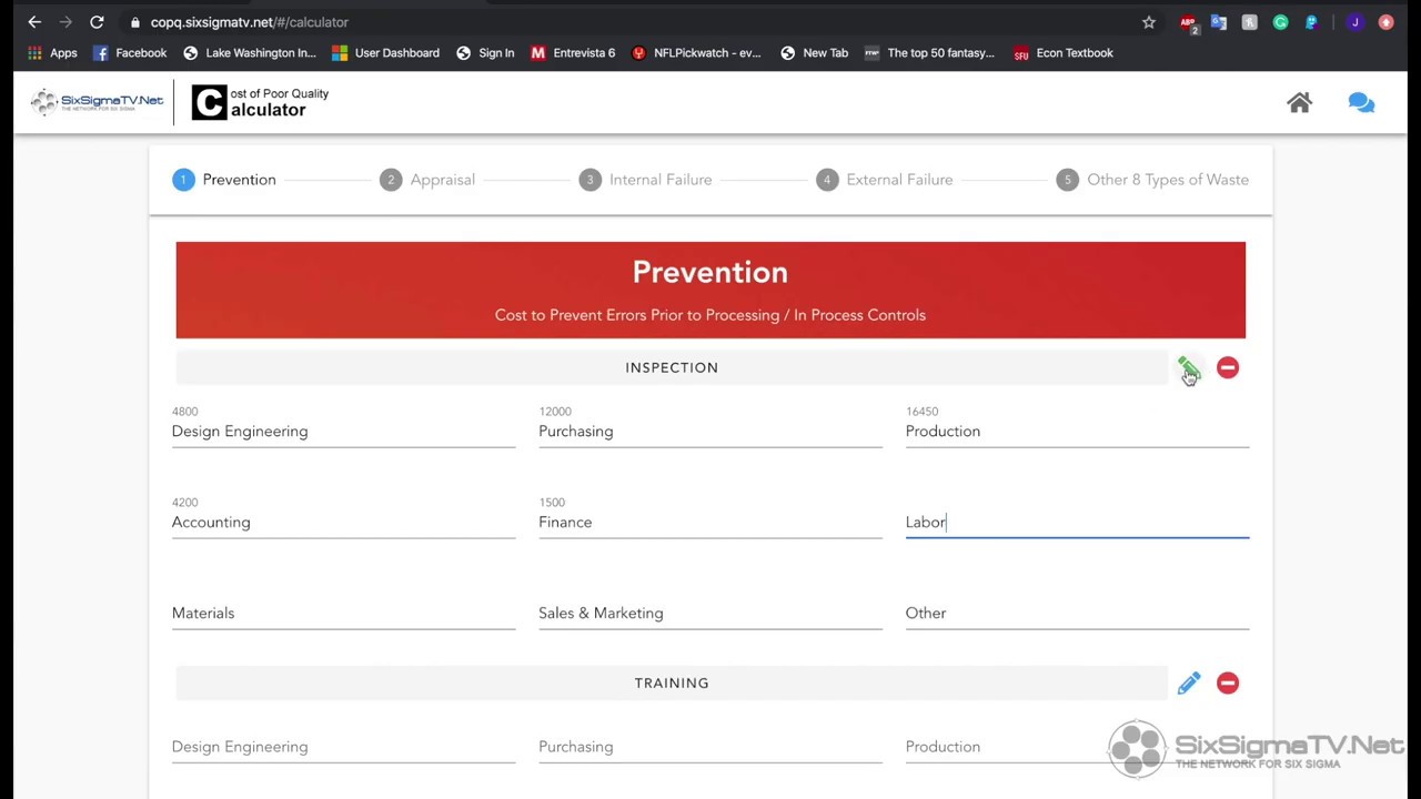 Cost of Poor Quality Calculator for Lean Six Sigma (COPQ) Promo - YouTube
