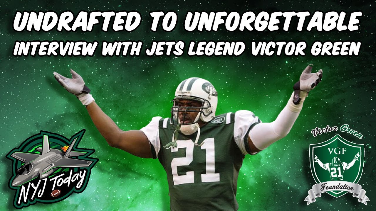 Interview with Jets Legend Victor Green! | Undrafted to Unforgettable ...