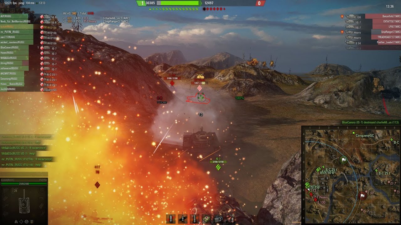 WoT || Clan Wars on Tundra strategy for both sides - YouTube