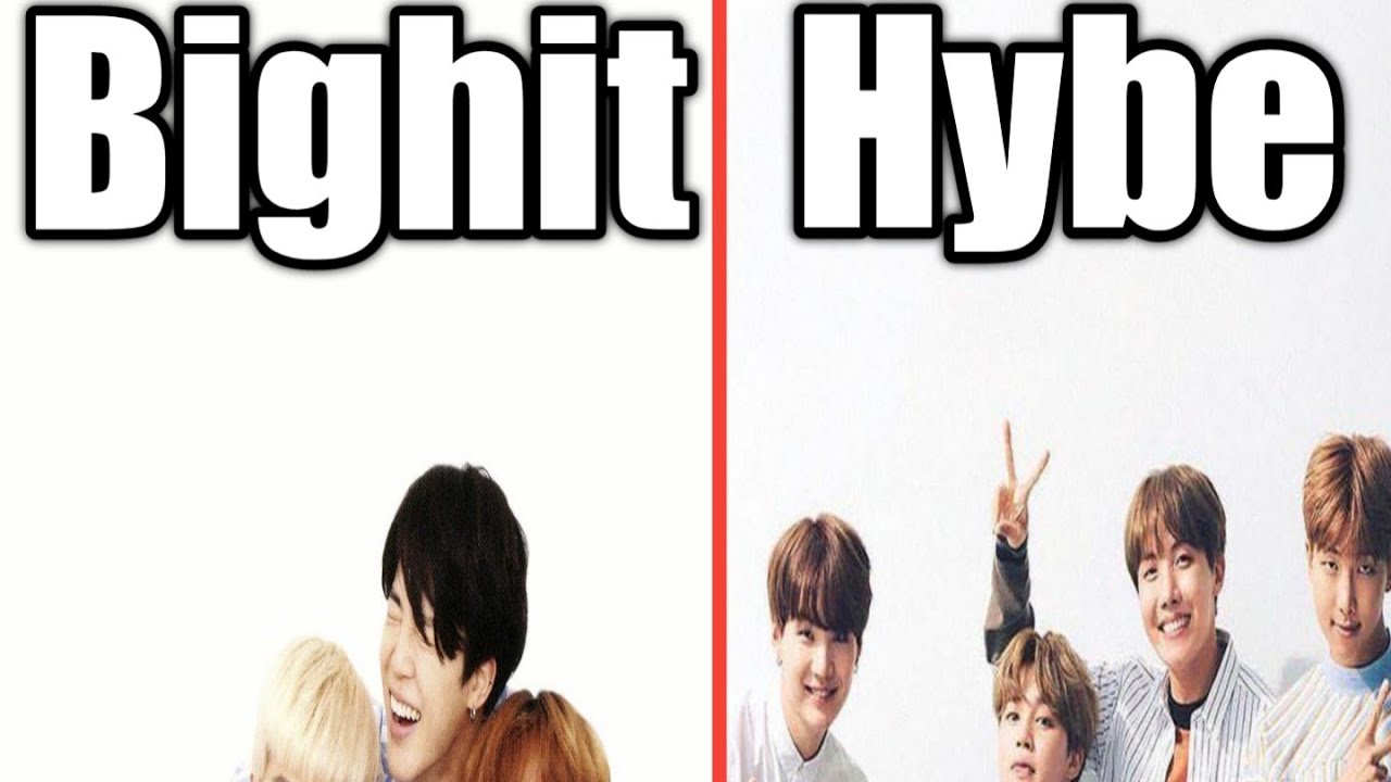 Bighit Labels name change to hybe corporation - YouTube