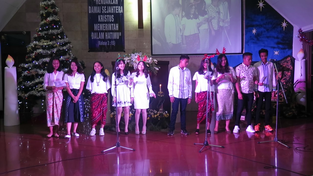 Vokal Grup Pemuda komplek Dwikora - Natal komplek Dwikora 2017 - YouTube