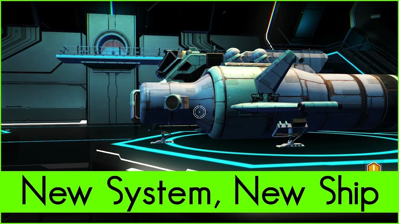 No Man's Sky Survival #7 - New System, New Ship (NMS 1.34 Atlas Rises ...