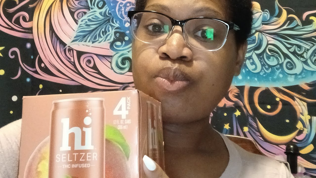 Hi Seltzer THC Infused Drink Review - YouTube