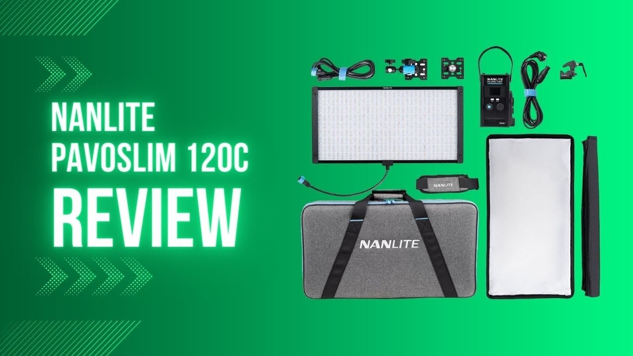 NANLITE PAVOSLIM 120C - Tutorial & Review - YouTube