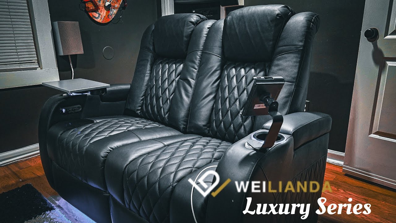 Ultimate Home Theater Upgrade! | Welianda Luxury Series Theater Seats ...