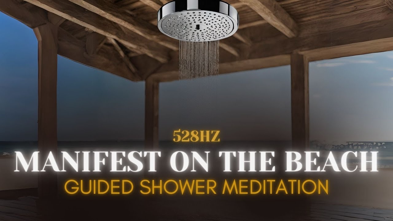 20 Minute Shower Meditation | 528hz | Beach Manifestation Meditation ...