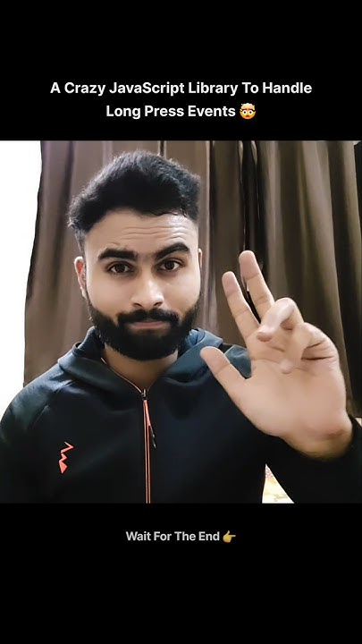 Mind-Blowing JavaScript Library To Handle Long Press Events 🤯 #javascript #css #html # ...