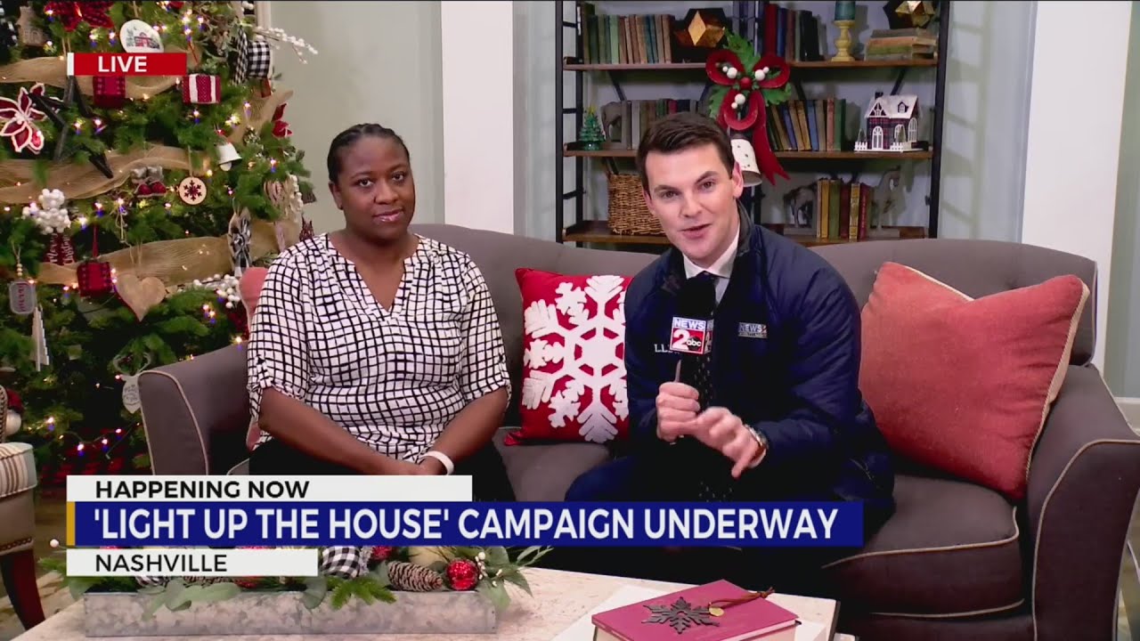 'Light Up the House' campaign underway in Nashville - YouTube