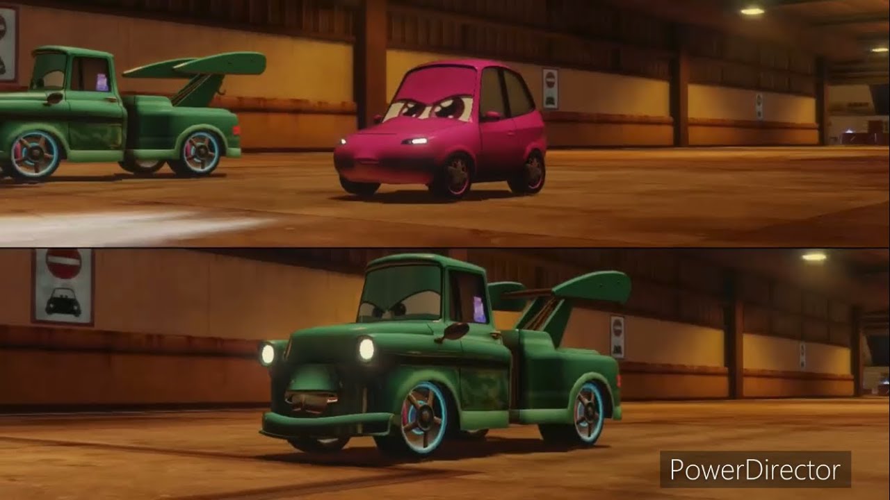 Cars 2 the video game #60 |Chuki And Tokyo Mater Attack on Pipeline ...