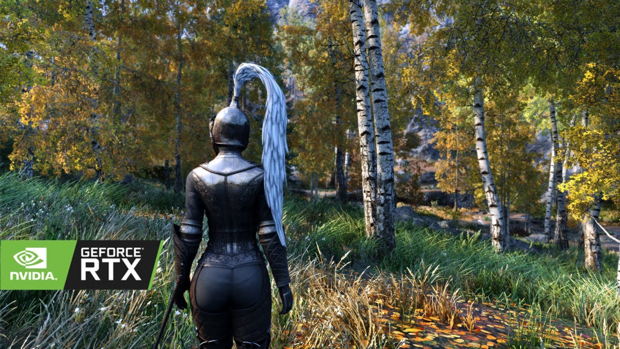 Skyrim Next Gen Graphics | 2023 | RTX 4080 - Ultra Modded - YouTube