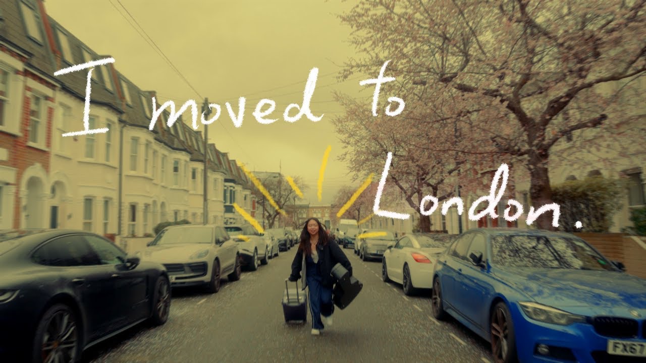 If you're thinking about moving somewhere new. | Moving to London Ep.1 ...