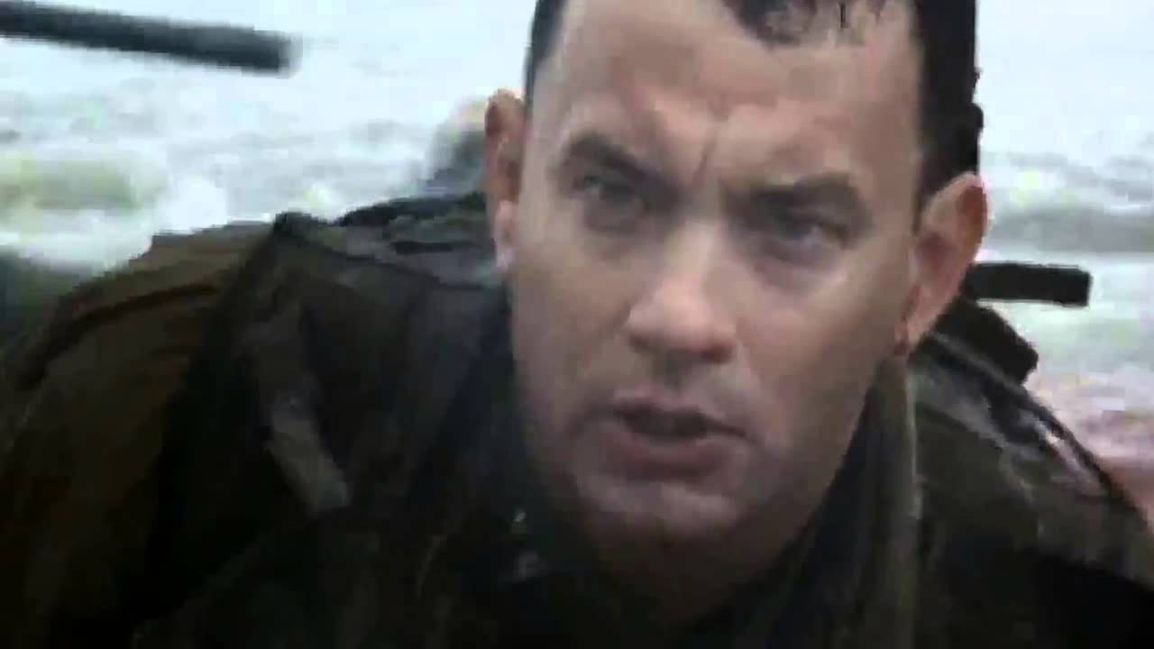 Saving Private Ryan Omaha Beach Scene - Alternate Director's Edit - NEW ...