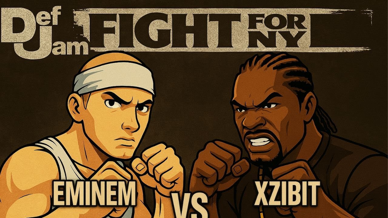 Eminem vs Xzibit… This Fight Got Ugly (Def Jam FFNY) - YouTube