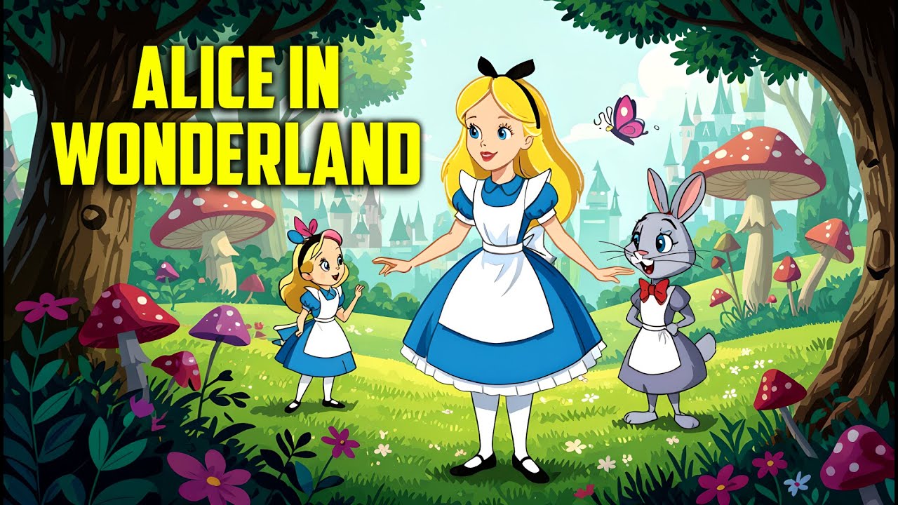 Alice in Wonderland – The Whole Story | Calm Sleep Story for Kids - YouTube