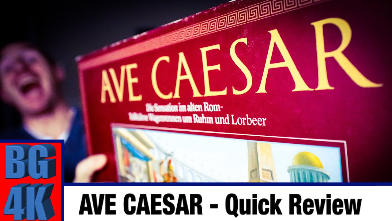 Ave Caesar - Boardgames4K Review - Still Worth It? - YouTube