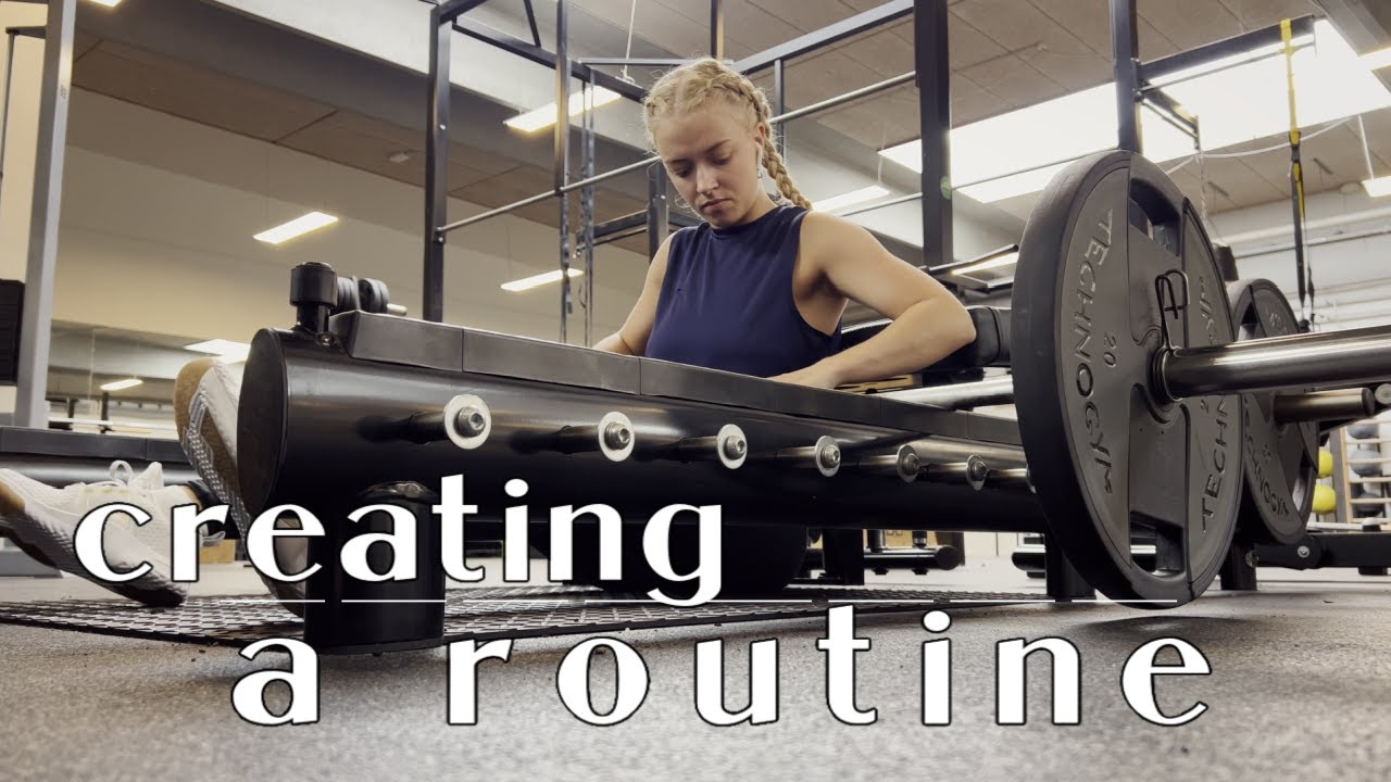 CREATING A DAILY ROUTINE: gym, pracc, stream.. - YouTube