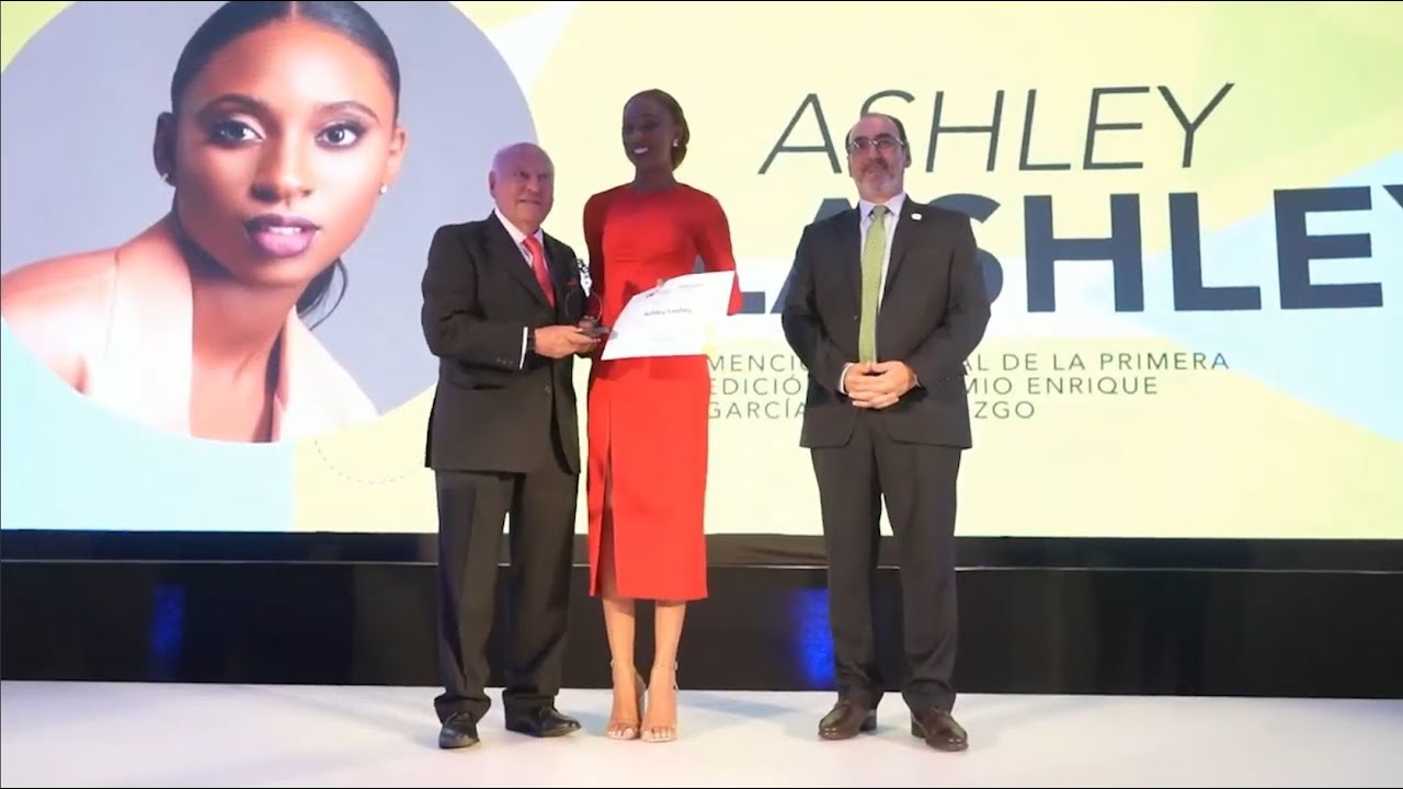 Ashley Lashley recognised for her work - YouTube