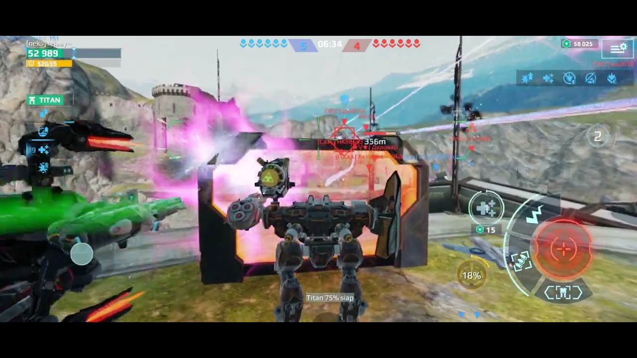 war robots !! how to use shield - YouTube