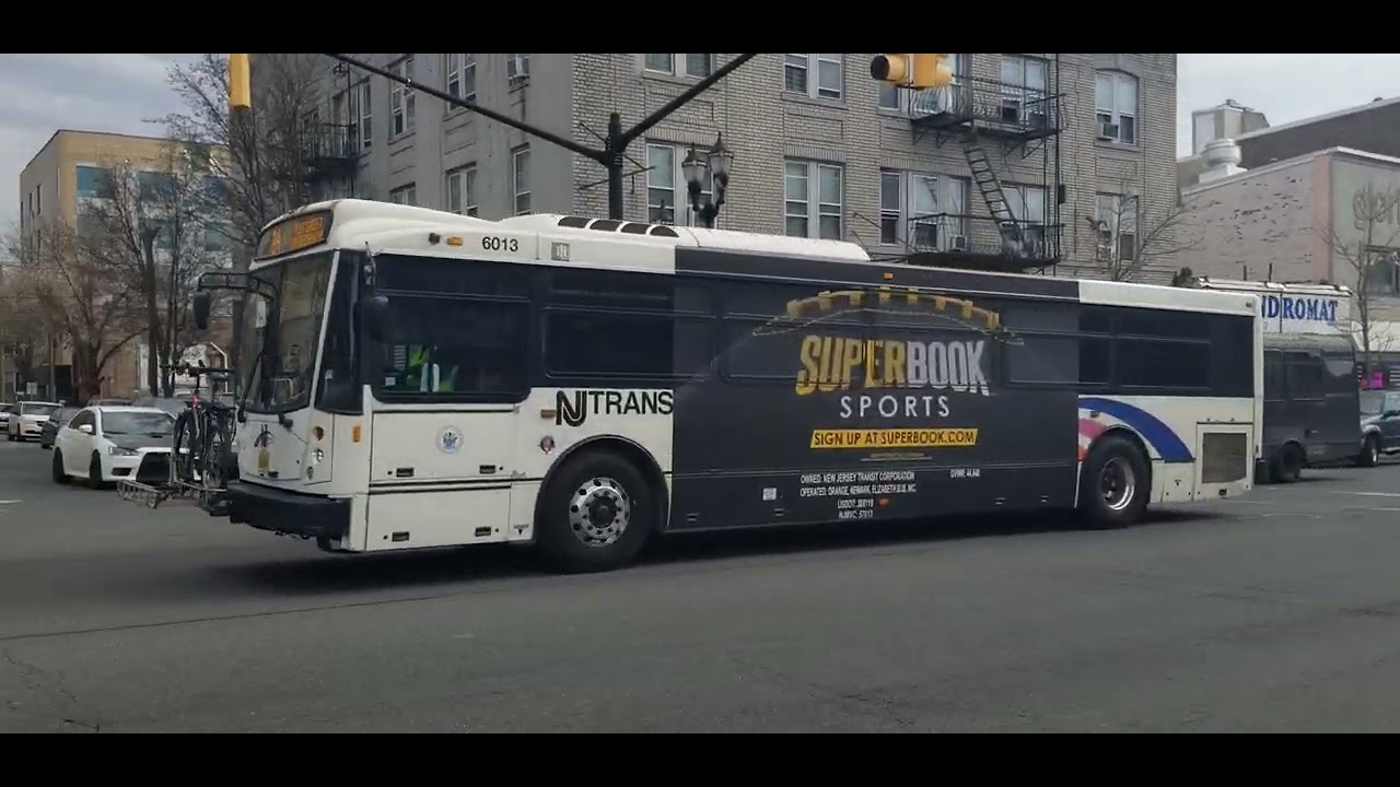 NJT ONE Bus 84 91st Street via Bergenline (NABI 40-SFW 6013) Requested ...
