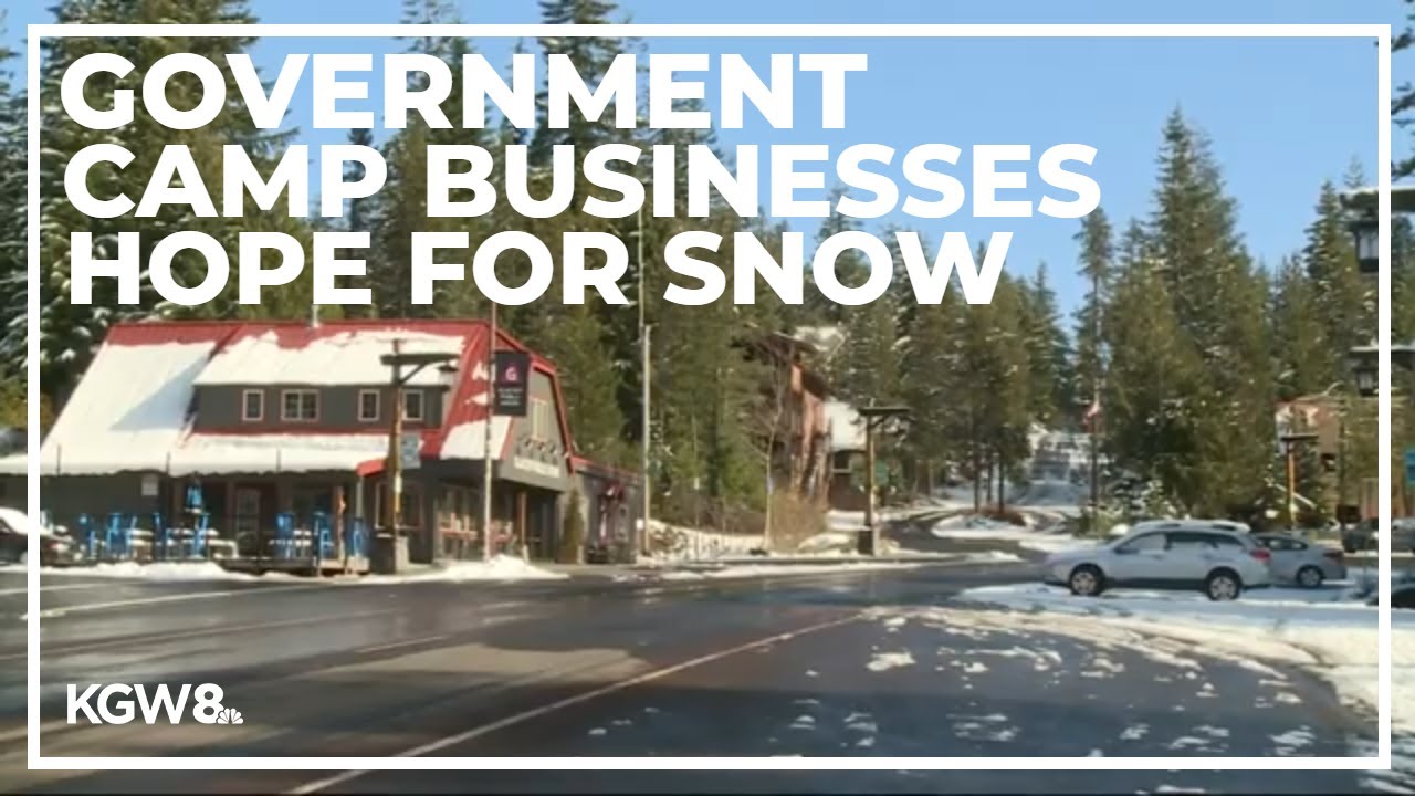 Government Camp businesses hoping for a good winter season - YouTube