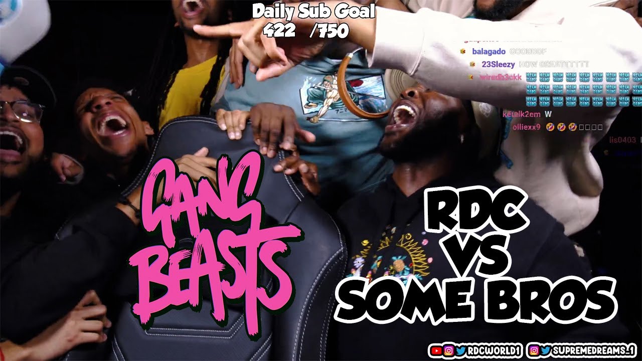 RDC VS SOME BROS IN GANG BEAST! - YouTube