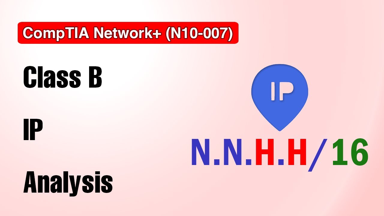 CompTIA Network+ : Class B IP Address Analysis | تحلیل آی پی های کلاس ...