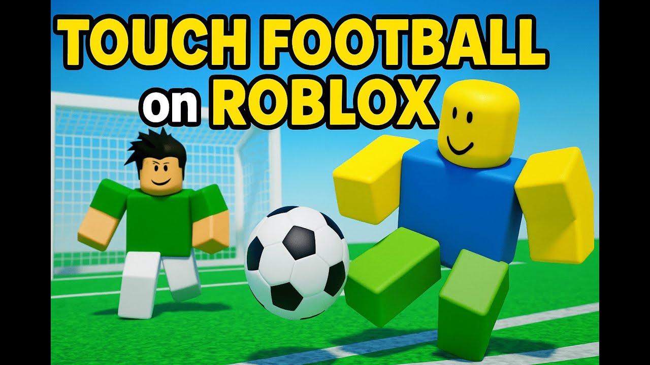 Dominating the Field in Roblox Touch Football! - YouTube