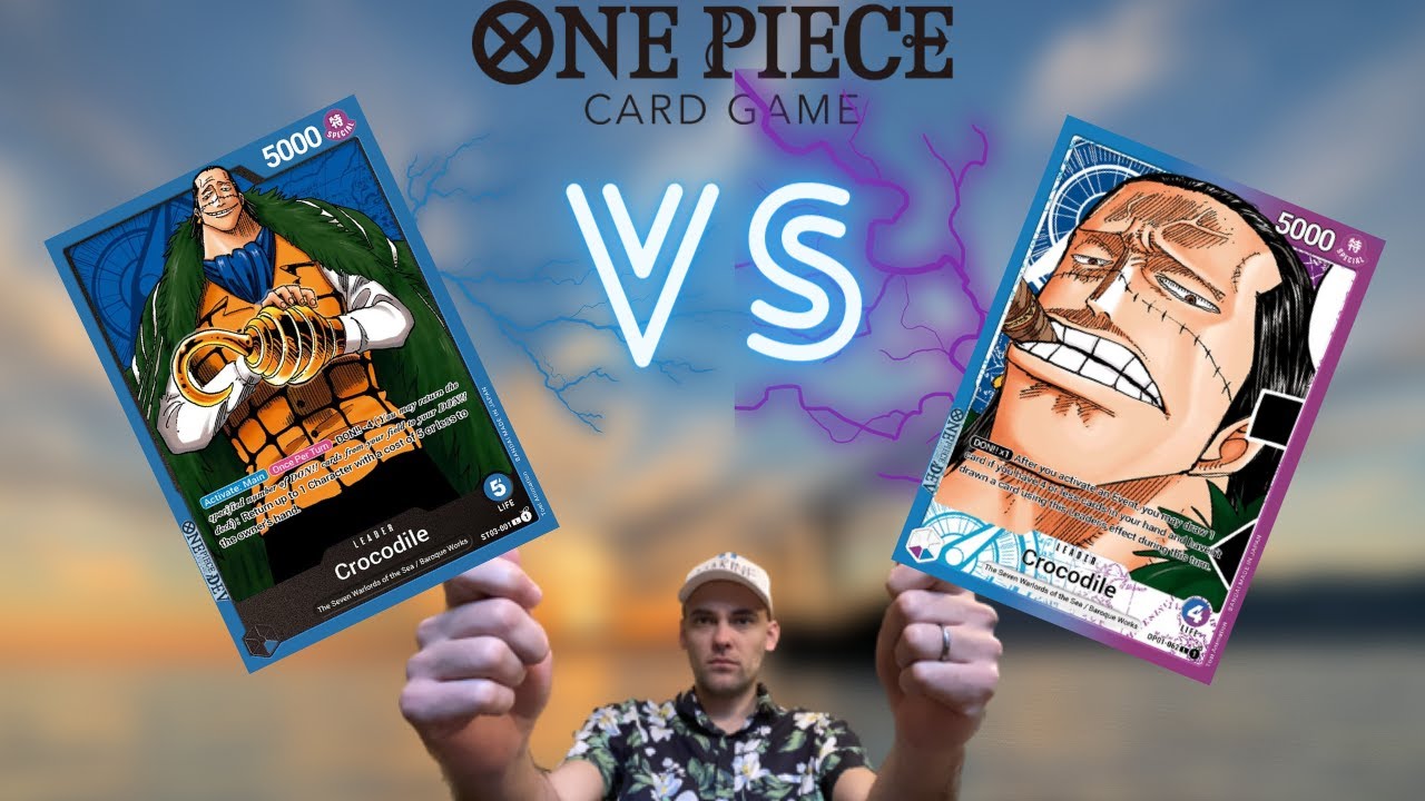 One Piece TCG | OP4 | Blue Croc VS Blurple Croc - YouTube