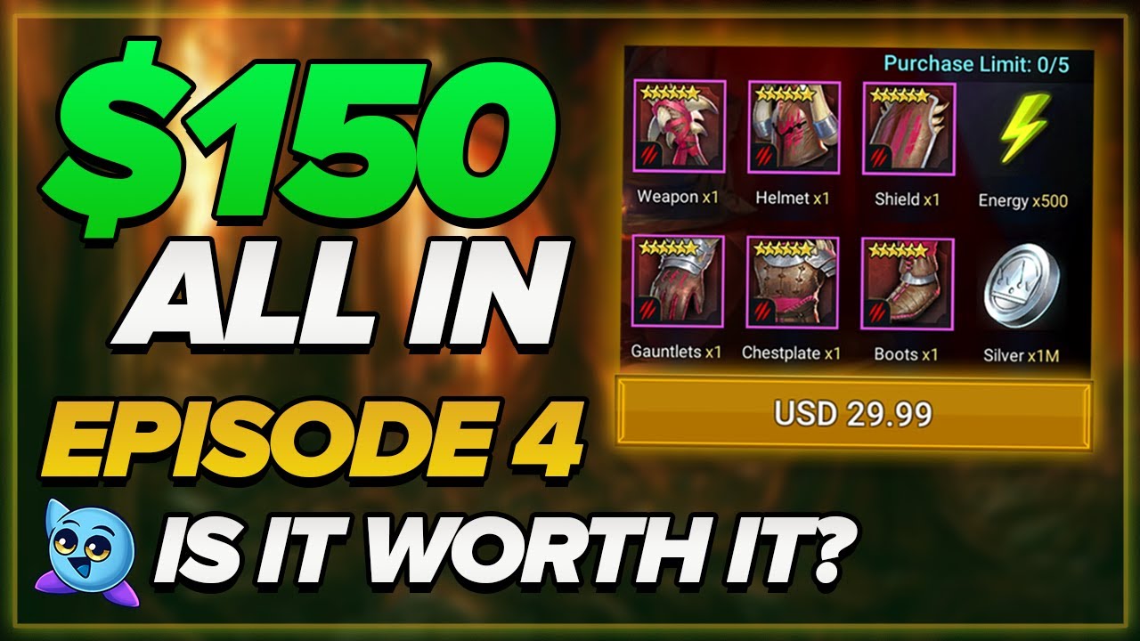 SAVAGE SET PACKS!! Is it Worth it??? Gear Packs Episode 4 | Raid ...