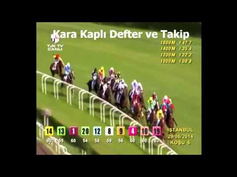 2014 - 88. Gazi Koşusu ( Blaze To Win ) - Kara Kaplı Defter ve Takip
