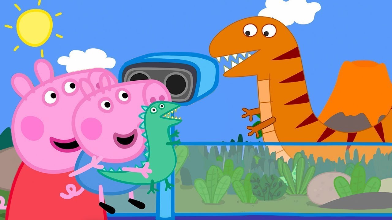 A Day At Dino World! 🦖 | Peppa Pig Tales Full Episodes - YouTube