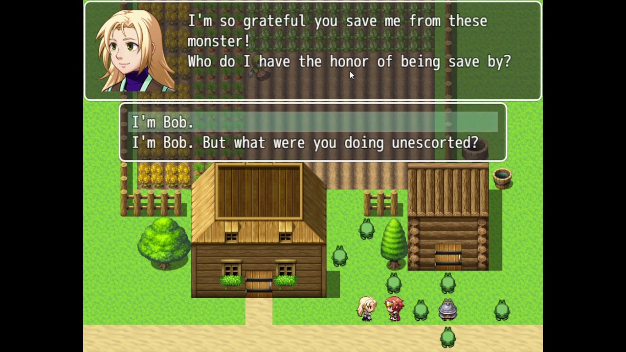 RPG Maker FirstProject - First scene (2021-10-03) - YouTube