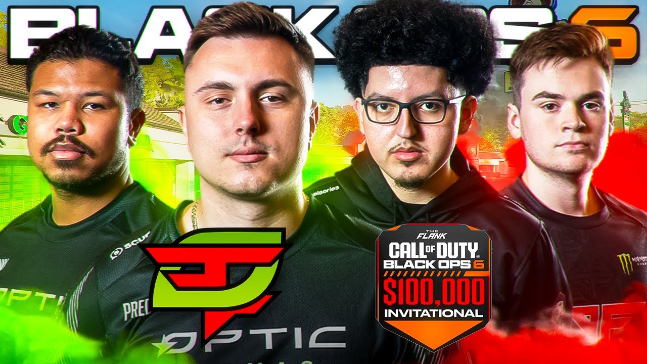OPTIC AND FAZE TEAM UP IN A $25,000 FLANK TOURNAMENT (INSANE PASSION ...