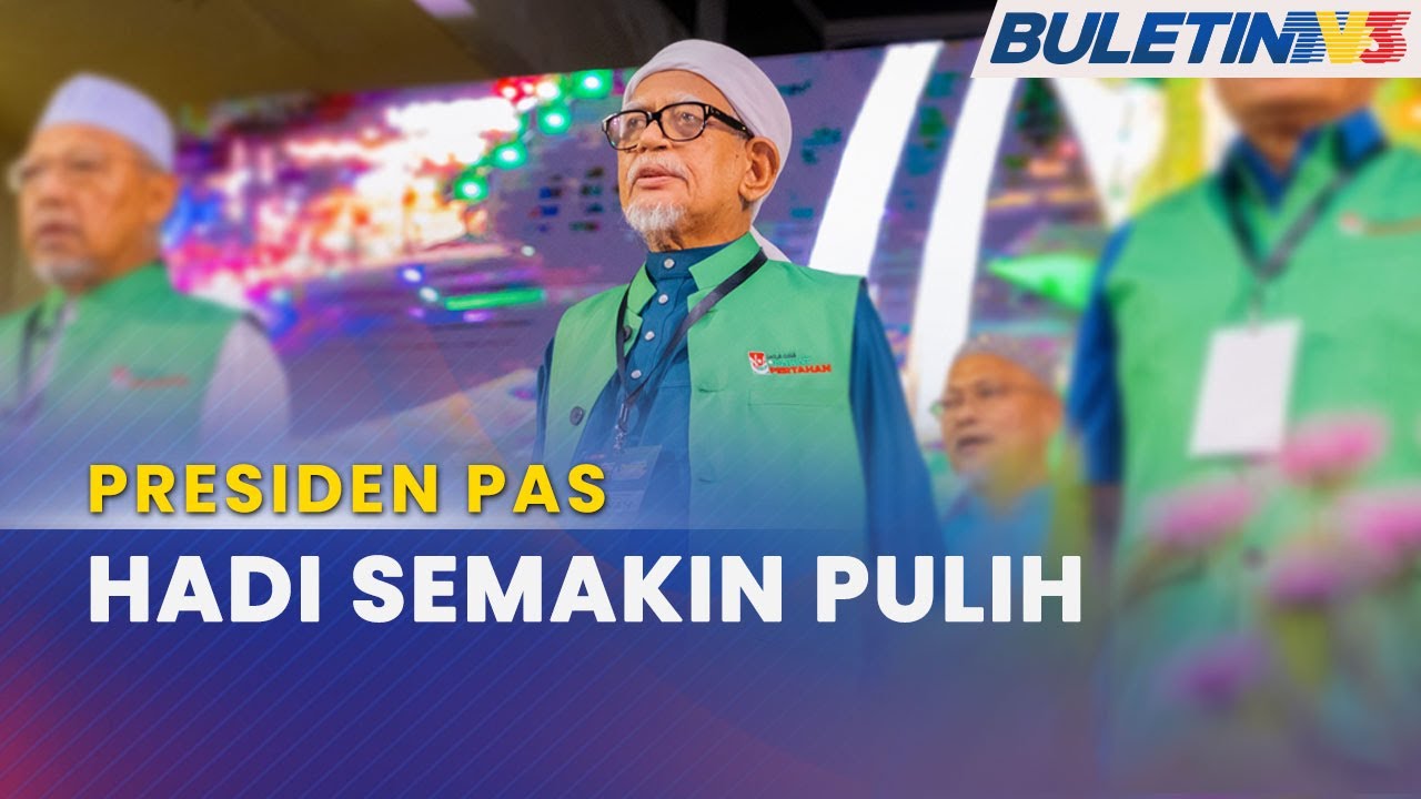 PRESIDEN PAS | Tan Sri Hadi Sudah Sihat, Pengerusikan Mesyuarat - YouTube