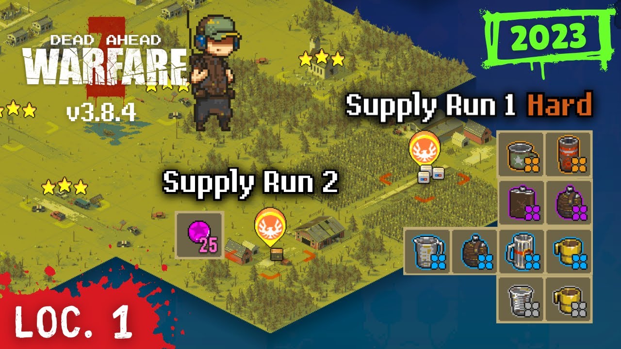 DAZW Update 2023 Location 1 Supply Run 1 (Hard) & 2 - Dead Ahead ...