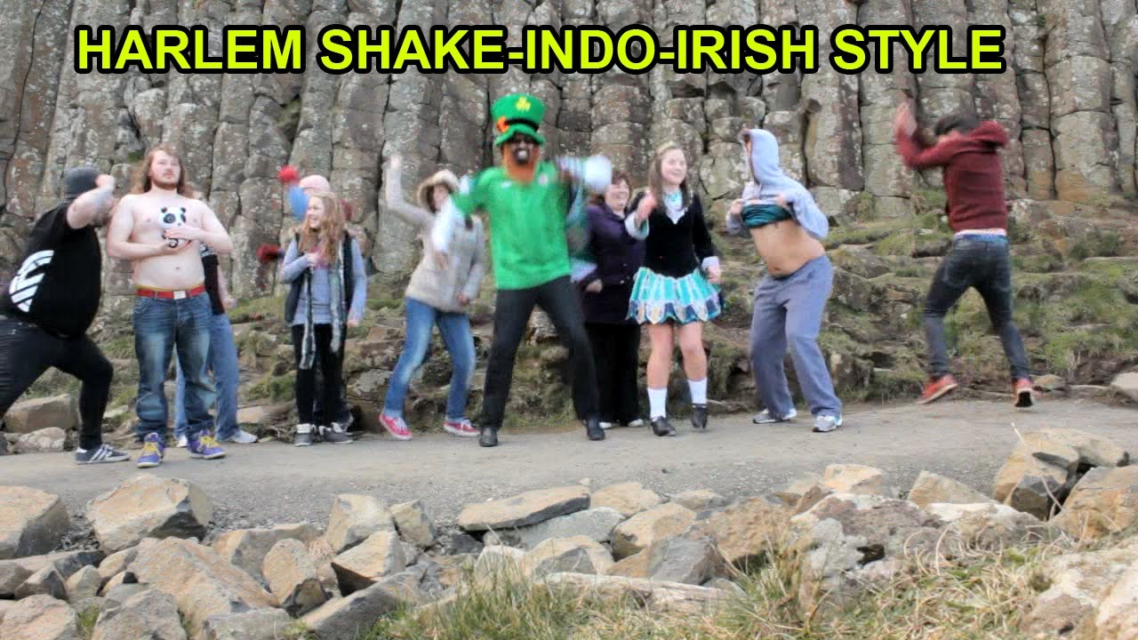 The Harlem Shake Indo-Irish Style - YouTube