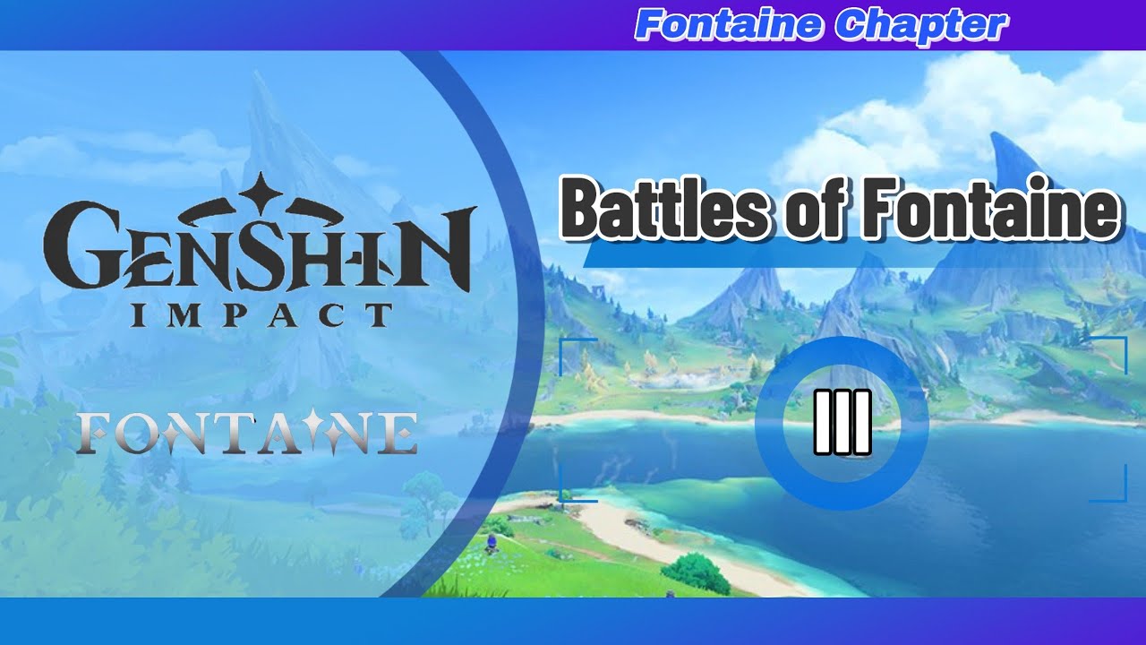 🔴 Battles of Fontaine III | Fontaine - Genshin Impact Ost - YouTube